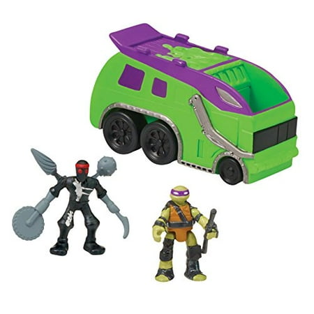 Teenage Mutant Ninja Turtles Micro Mutant garbage Truck with 1.15 ...