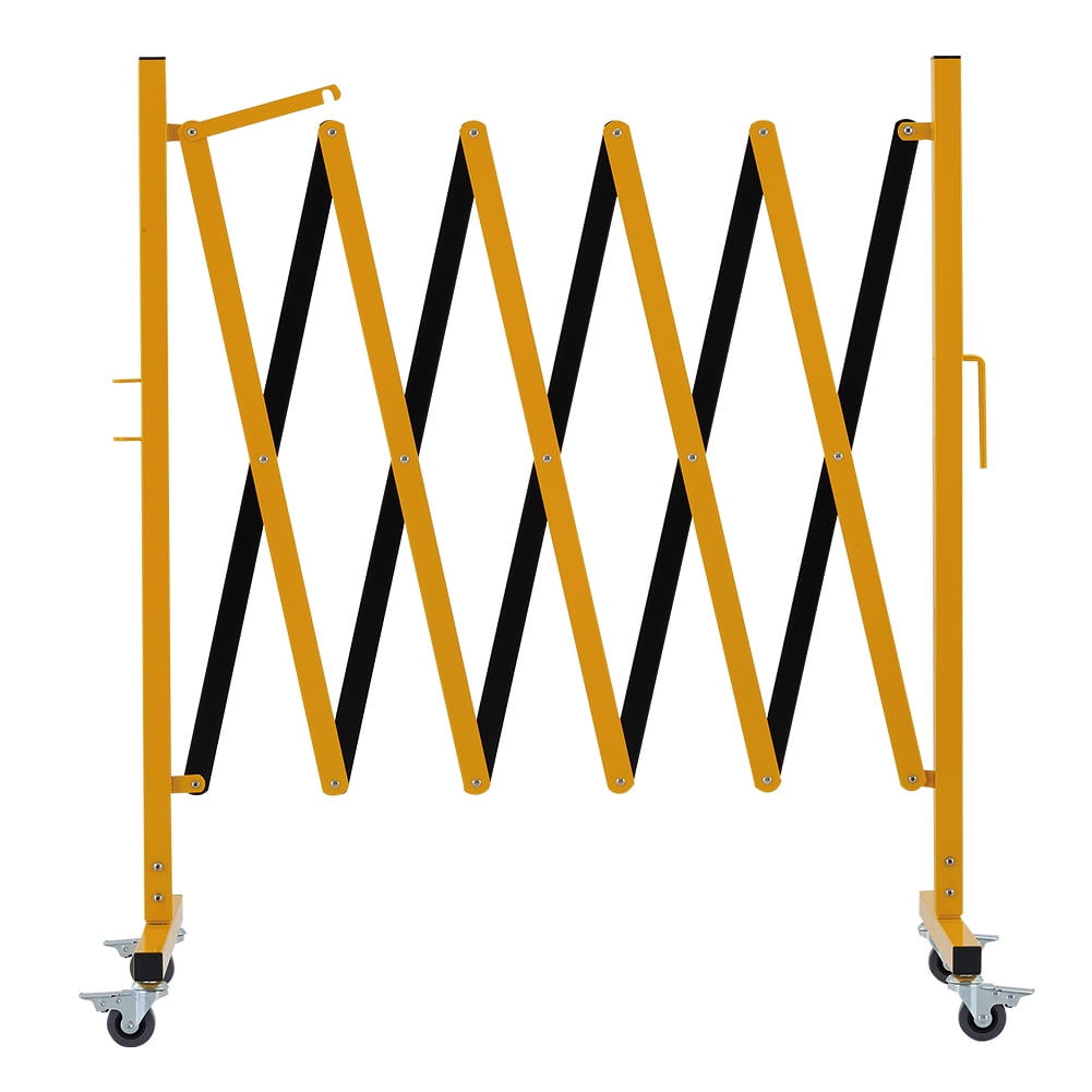 Easily Assembled Expandable Metal Barricade, 9 Feet, Portable Safety ...