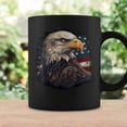 Bald Eagle Us American Flag 4Th Of July Proud Patriotic Coffee Mugs ...