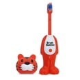 (3 pack) Brush Buddies Kids Toothy Toby Tiger Poppin Toothbrush, Soft ...