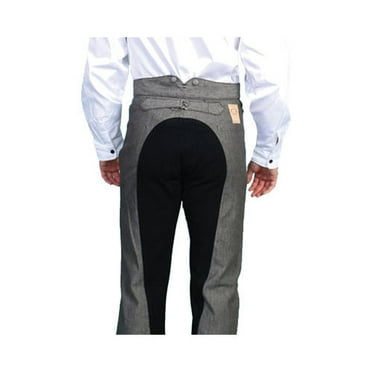 Scully Western Pants Mens Old West Button Fly Pockets Cotton 599602 ...