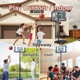 ICTANT Basketball Hoop Outdoor 10ft Adjustable,Portable Basketball Hoop ...