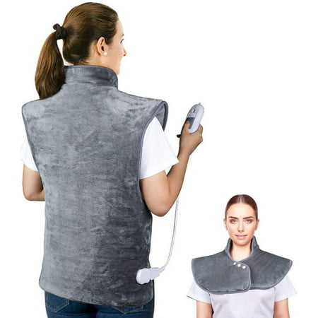 Electric Heating Pad Over-Heating Protection Auto Shut Off Pain Relief ...