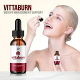 Vittaburn Liquid Burn Supplement, Grape Seed Extract, Natural 5-Month ...