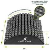 ProsourceFit Arched Back Stretcher, Black, Foam Orthopedic Traction ...