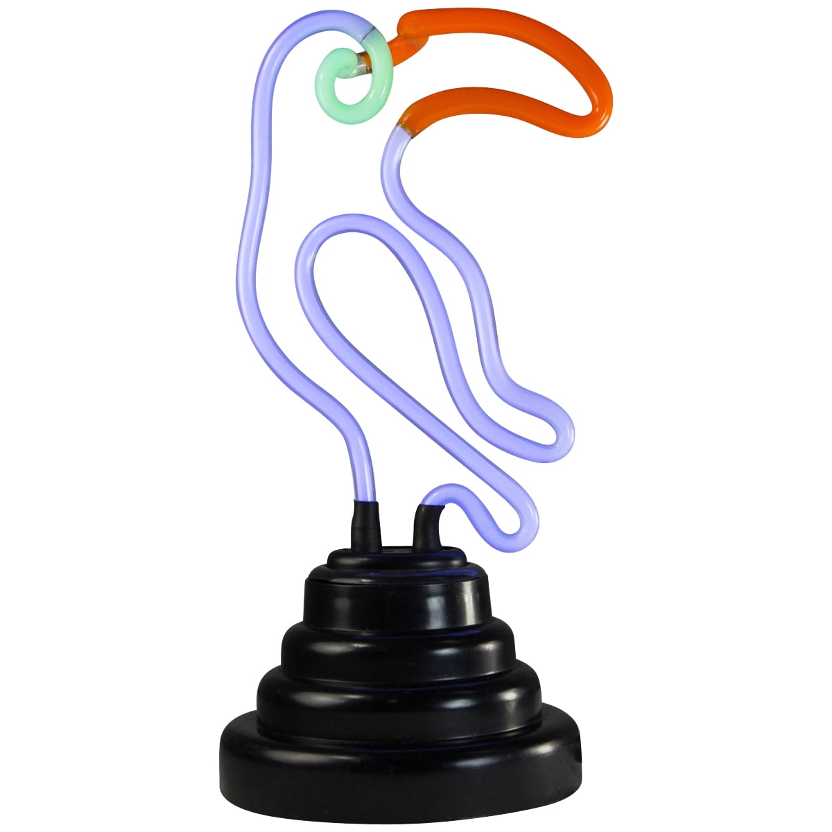 Sunology Small Neon Desk Lamps - Toucan / Black Tier - Walmart.com