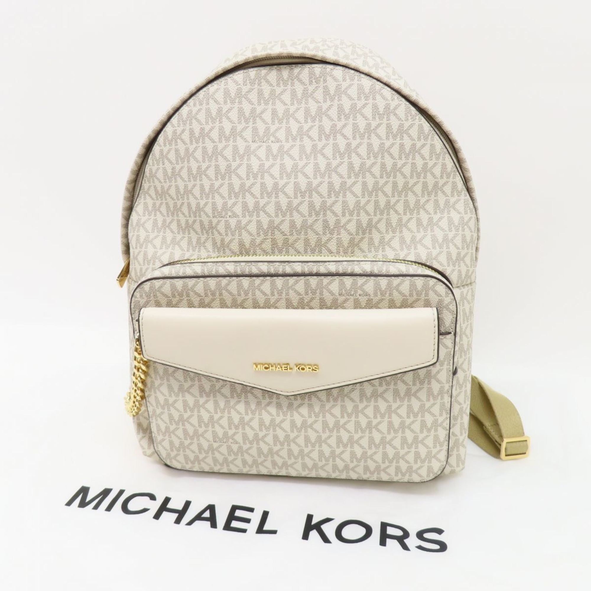 Pre-Owned MICHAEL KORS Michael Kors MAISIE 2 IN 1 MK Signature Backpack ...
