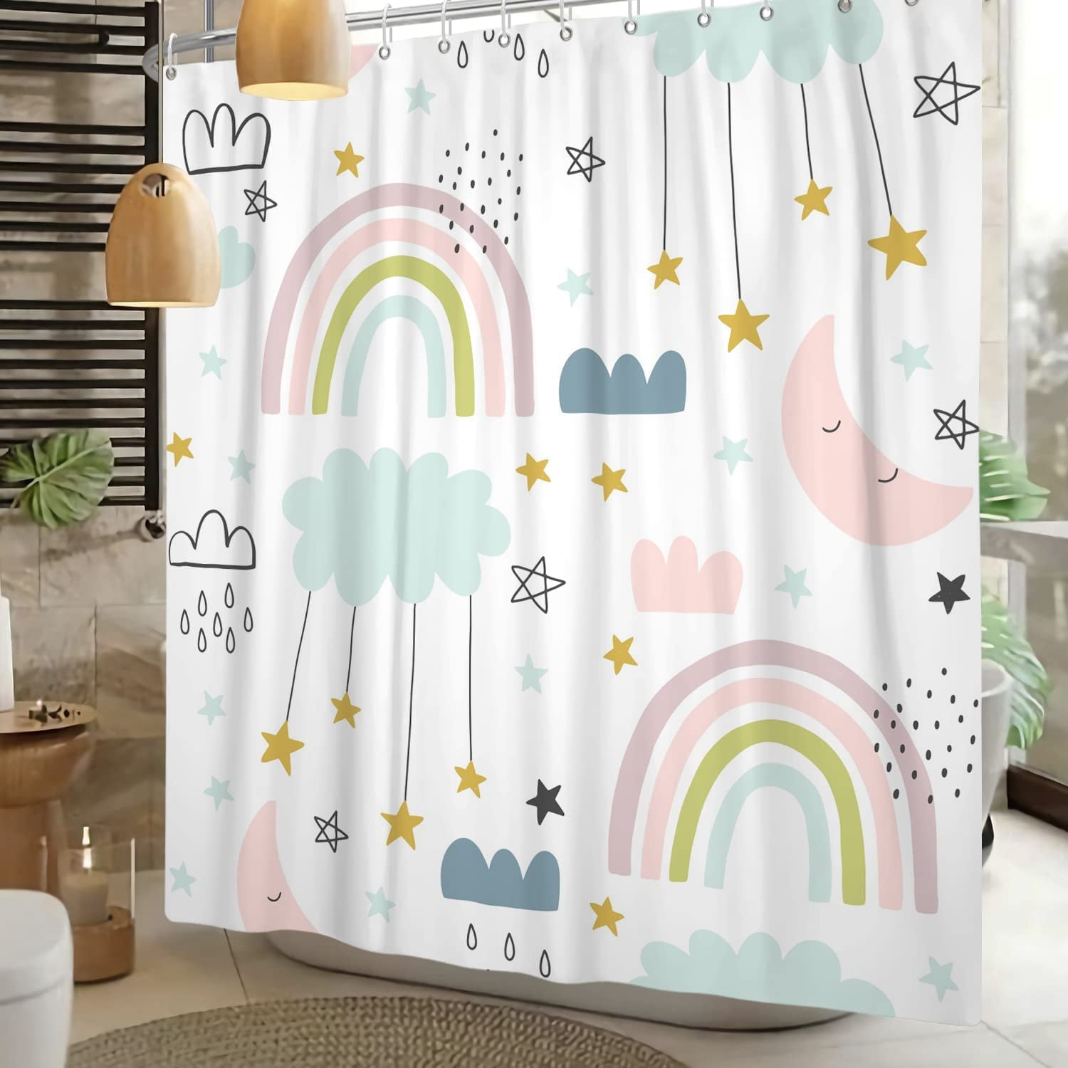 Colorful Shower Curtains Kids