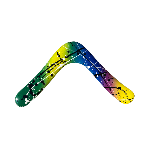 Blue Angel Colorful Boomerang - Walmart.com