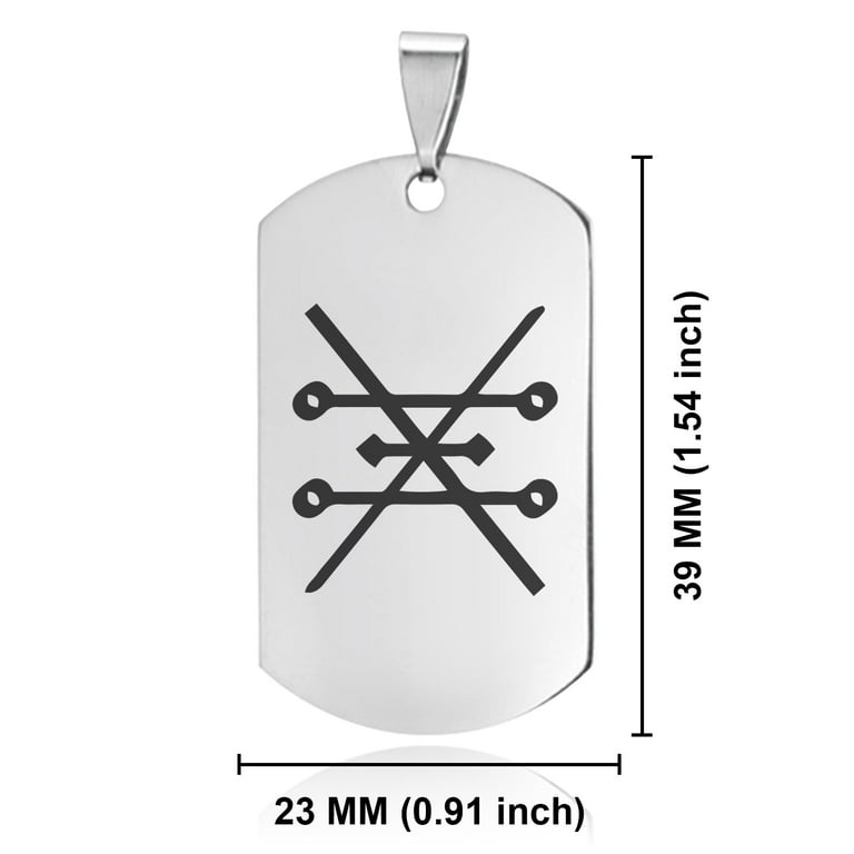 Copper Symbol Alchemy Stainless Steel Copper Alchemy Symbol Round