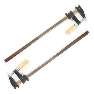 WEN Quick-Adjust 12-Inch Steel Bar Clamps with 2.5-Inch Throat and ...