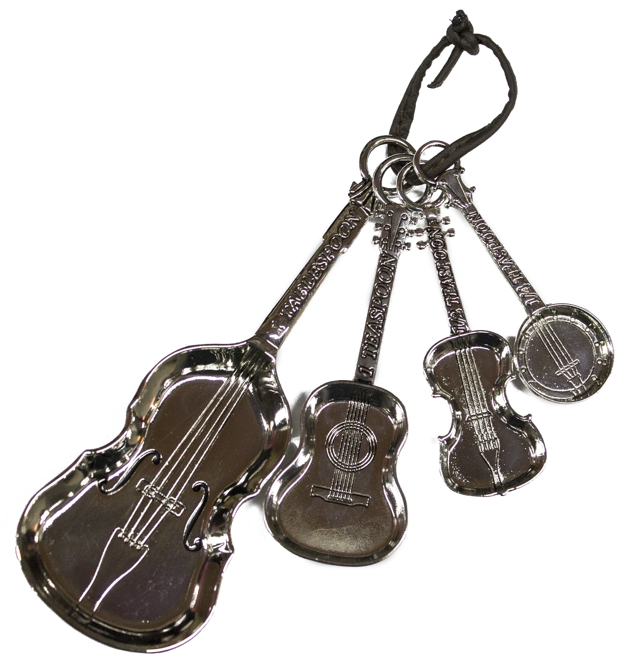 Music Lovers 4 Piece String Instruments Measuring Spoon Set - Walmart.com