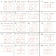 1 Set Various Styles Clear Acrylic Keychain Blanks Plastic Transparent ...