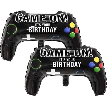 8 Packs Video Game Party Balloons, 23.6 x 15.7 Inch Game on Balloons ...