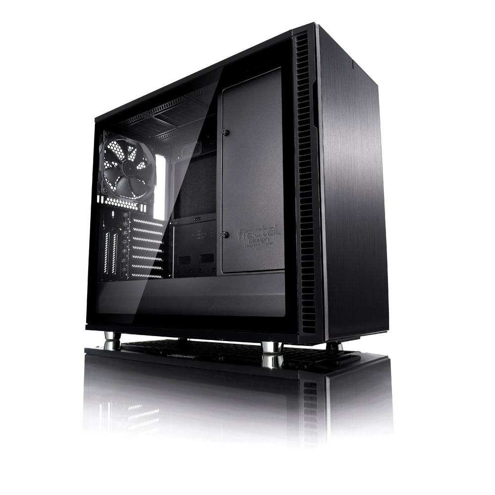 Fractal Design Case FD-CA-DEF-R6C-BKO-TGL - Walmart.com - Walmart.com