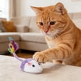 Cat Smart Mouse Toy Cat Voice Electric Little Mouse Plush Teasing Cat ...