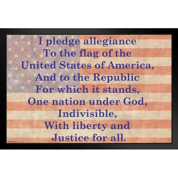 Pledge Allegiance Flag