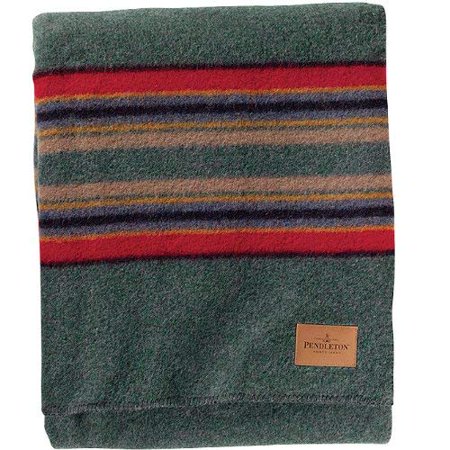 Pendleton Yakima Camp Blanket: Green Heather Twin | Walmart Canada