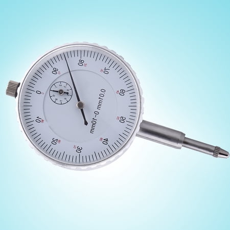 Wchiuoe Dial Measuring Tool, White Face 0.01mm Accuracy Dial Indicator ...