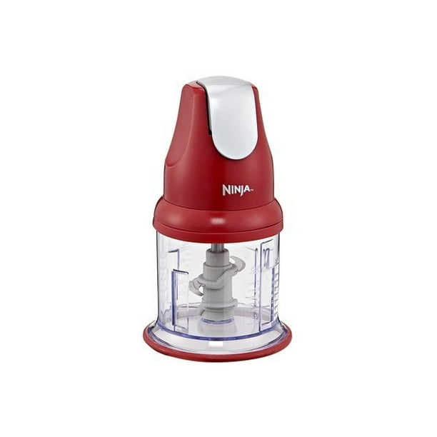 Restored Ninja NJ100 Express Chop Food Processor Red (Refurbished ...