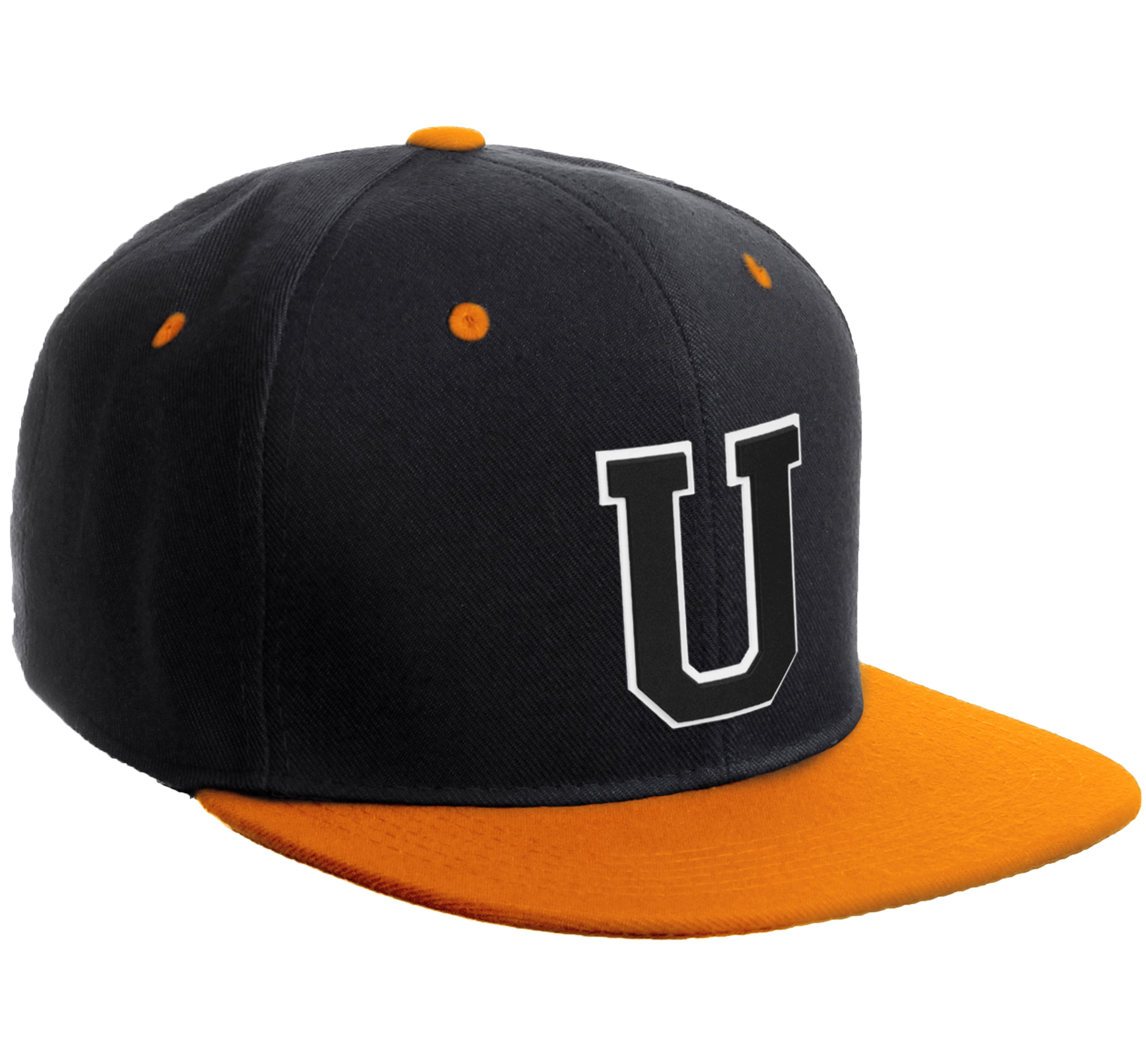 Daxton Classic Snapback Hat Custom A to Z Initial Varsity Letters ...