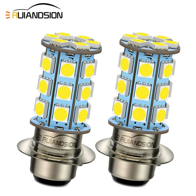 Ruiandsion H6M Motorbike LED Bulb Kit Headlight Bulb High and Low Beam ...
