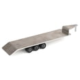 Standi Toys 1/64 28ft Flatbed Gooseneck Tri-Axle Trailer Farm Toy ...