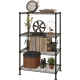 "Zimtown 4-Shelf Adjustable Storage Shelves, Steel Wire Unit, 20""L x ...