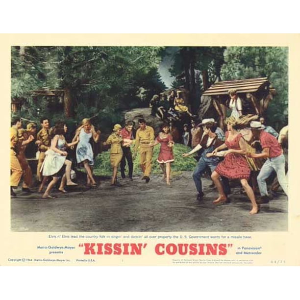 Kissin Cousins Movie Poster Style A 11 X 14 1964 Walmart
