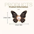 1 pcs Waist Buckles Adjustable Butterfly Waist Button Removable Tighten ...