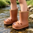 Angala Rain Boots For Boys Mid Calf Capybara Design Waterproof ...