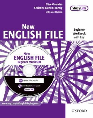 Pre-Owned New English File Beginner. Workbook with Key and Multi-ROM ...