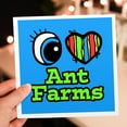 3drose, Bright Eye Heart I Love Ant Farms, 12 Greeting Cards with ...