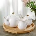 BTaT- 3 Piece Tea Set, Creamer and Sugar and Teapot Set - Walmart.com