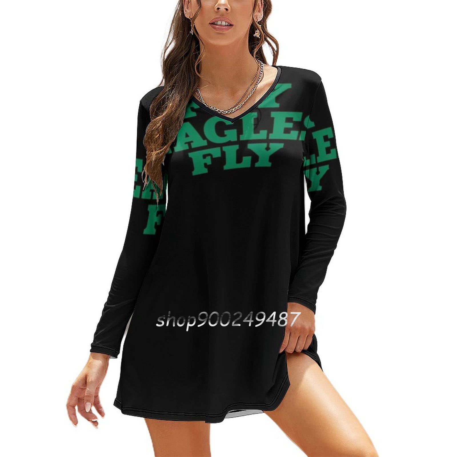 Fly Fly Philadelphia Lovers Go Philly! Robe Évasée Col Carré Robe ...