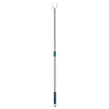 Retractable Long Pole with Hook Telescoping Closet Pole 33"-56 ...