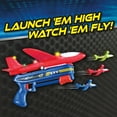 Air Hero Airplane Toy Launcher with 3 Flying Toy Planes, 50ft Flight ...