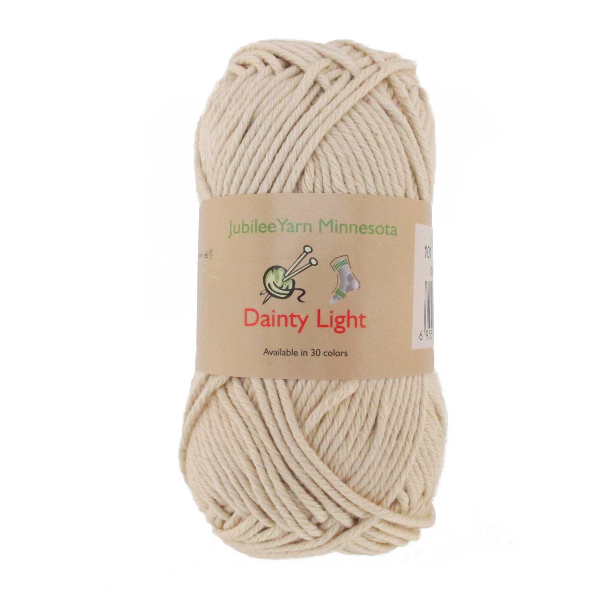 JubileeYarn Medium Gauge Worsted Weight Yarn - Dainty Light - 4 Skeins ...