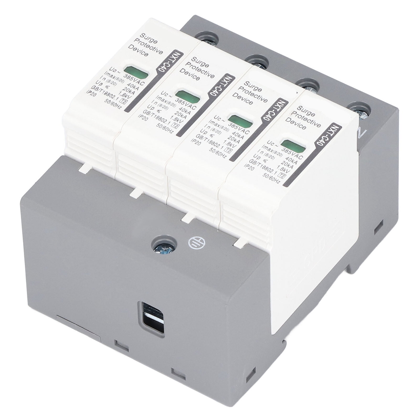 Dispositivo de protección contra sobretensiones ANGGREK NTX-C40 4P 40KA ...