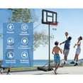 Portable Basketball Hoops, BTMWAY Basketball System Goal Outdoor ...