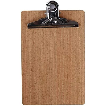 Thick wooden board clip A4 pad board writing board clip menu clip paper ...