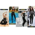 Qric Thermo Sweat Sauna Pants For Women High Waist Trainer Slimming