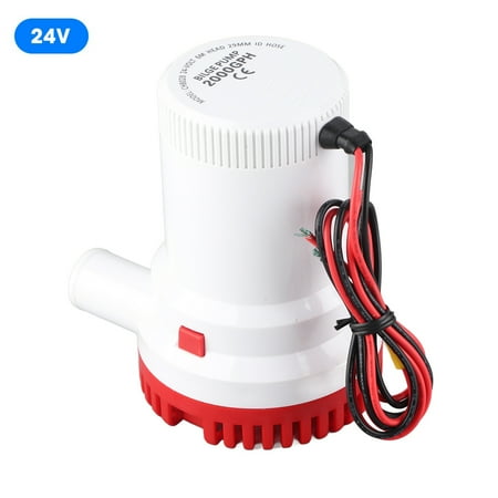 Sump Pump,2000GPH DC Submersible Bilge SFB Marine Accessory Built for ...