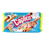 Glico Mini Caplico Ice Cream Cookies, Chocolate, Strawberry, Vanilla ...