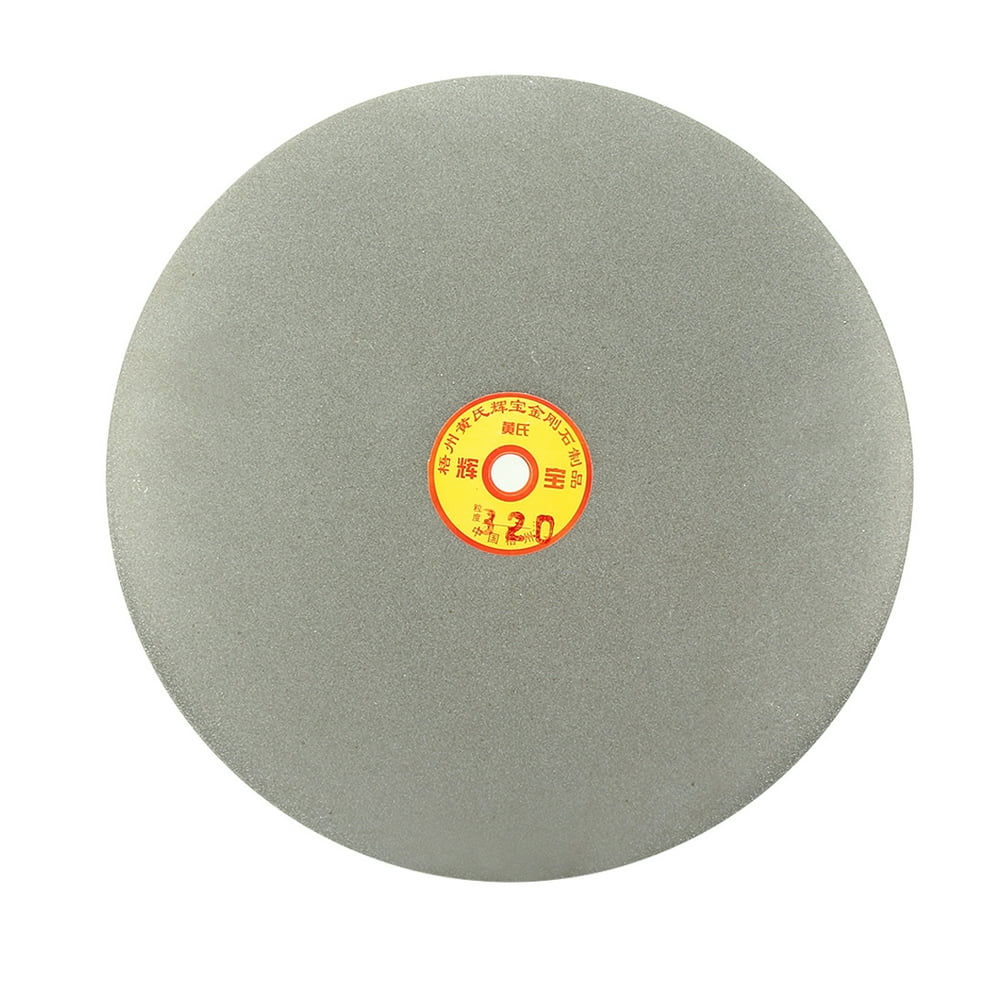 250mm 10-inch Grit 320 Diamond Coated Flat Lap Disk Wheel Grinding ...