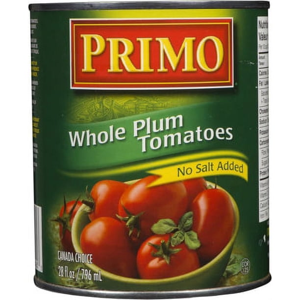 PRIMO PLUM TOM NSALT, PRIMO PLUM TOMATOES NO SALT - Walmart.ca