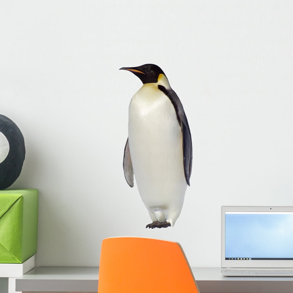 Penguin Wall Decal by Wallmonkeys Peel and Stick Graphic (18 in H x 8 ...