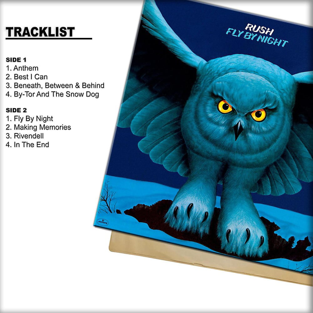 Rush Fly By Night Album Cover