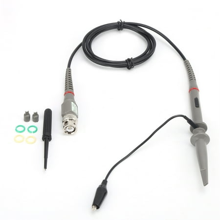 P6100 Oscilloscope Test Probe 1X/10X 6MHz‑100MHz Digital Oscilloscope ...