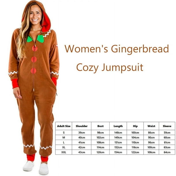 Mono acogedor de pan de jengibre unisex para adultos y familias ...